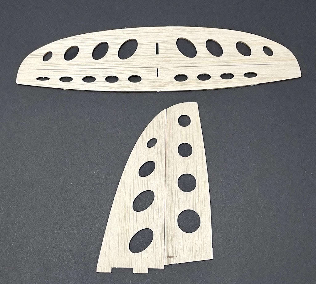 Colibri RC Glider - Laser-Cut DXF plan - AviPlans