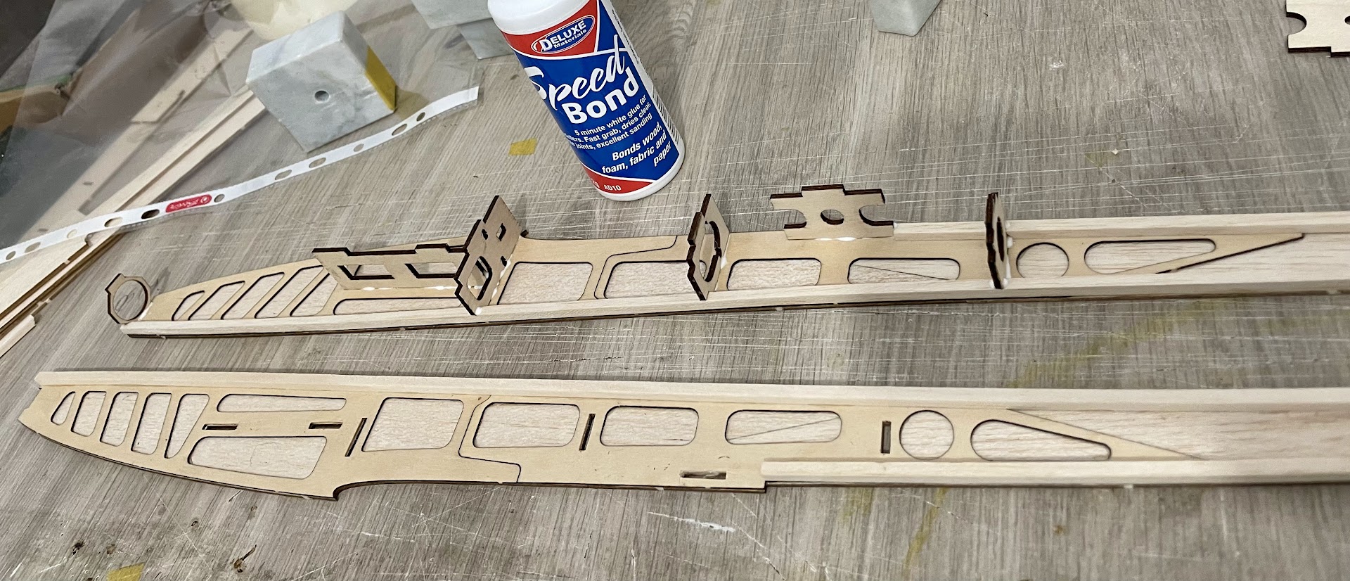 Colibri RC Glider - Laser-Cut DXF plan - AviPlans