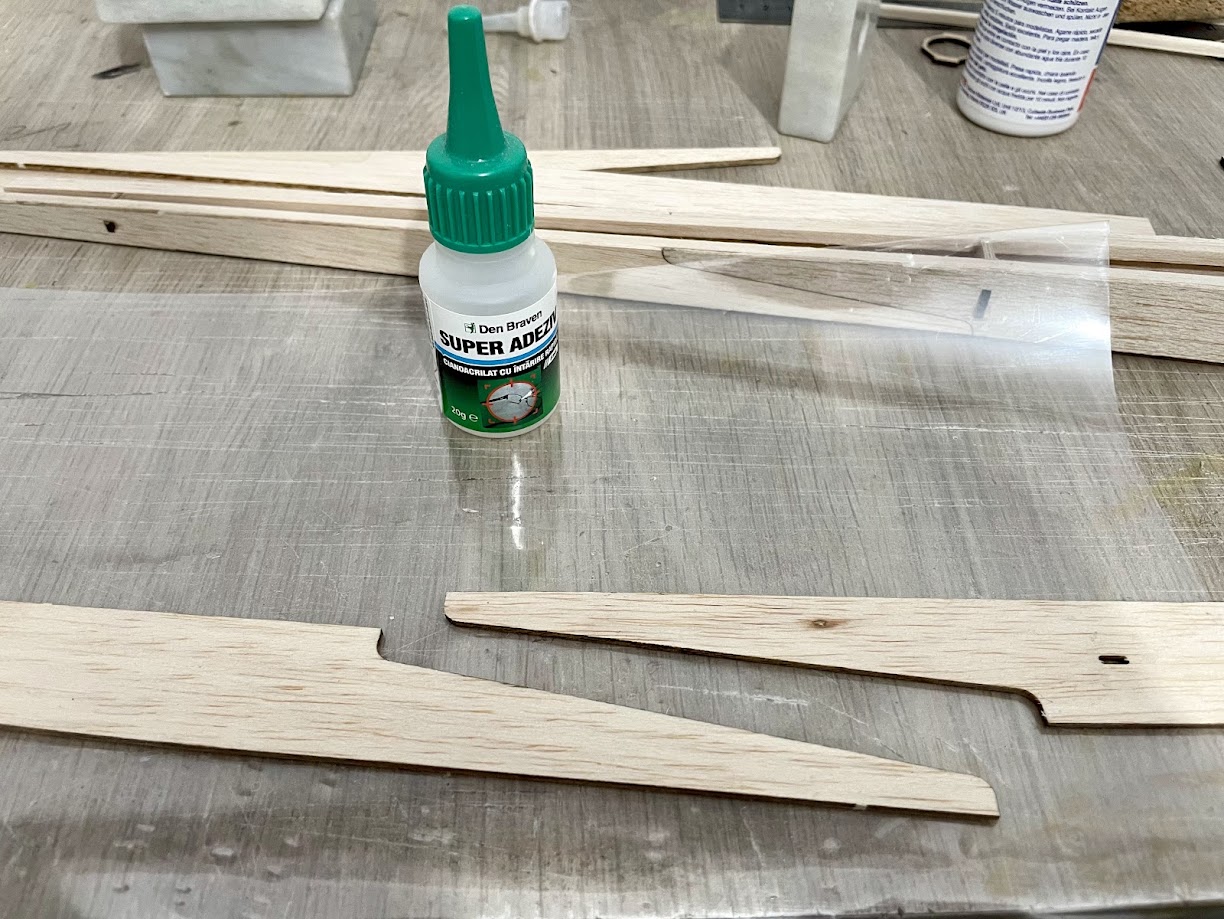 Colibri RC Glider - Laser-Cut DXF plan - AviPlans