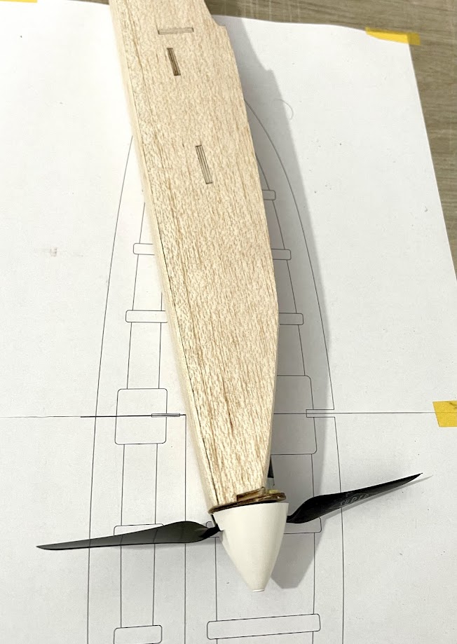 Colibri RC Glider - Laser-Cut DXF plan - AviPlans