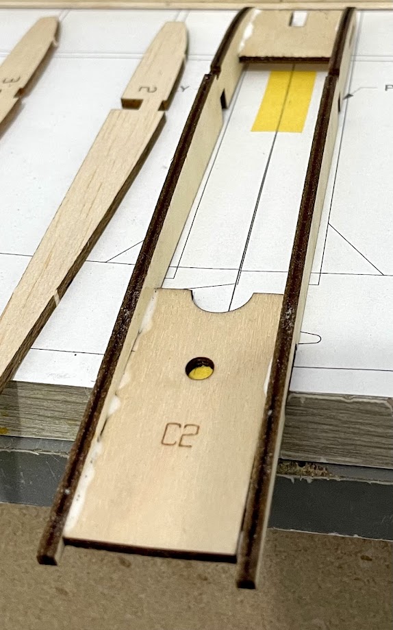 Colibri RC Glider - Laser-Cut DXF plan - AviPlans