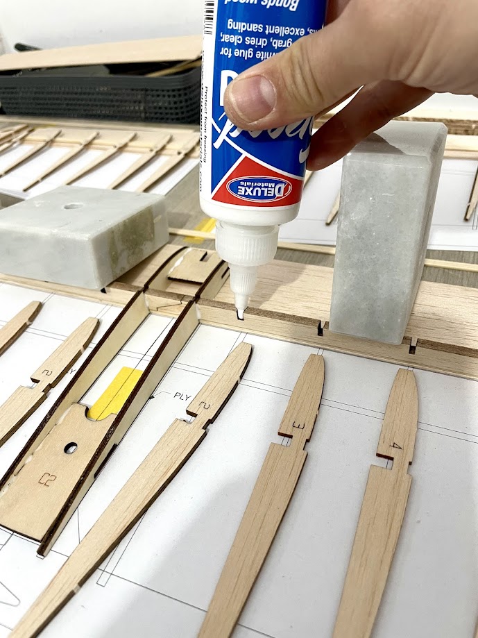 Colibri RC Glider - Laser-Cut DXF plan - AviPlans