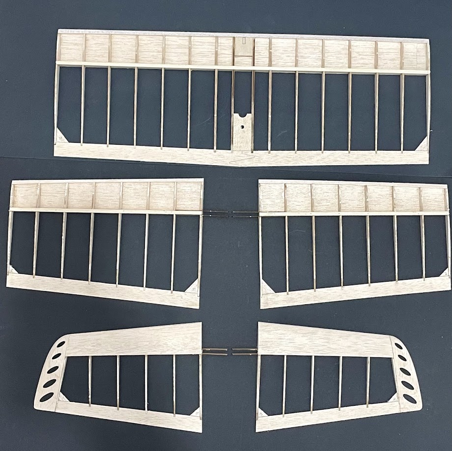 Colibri RC Glider - Laser-Cut DXF plan - AviPlans