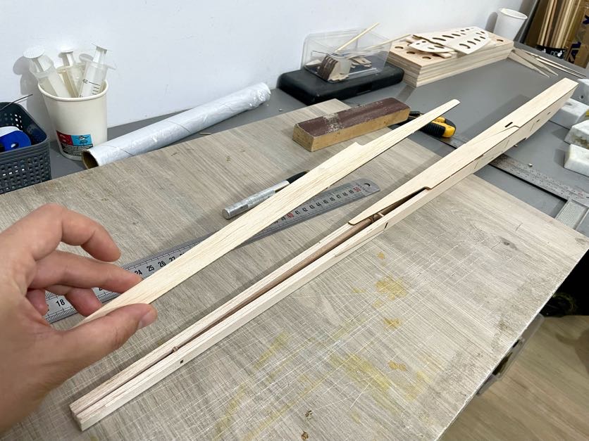 Colibri RC Glider - Laser-Cut DXF plan - AviPlans