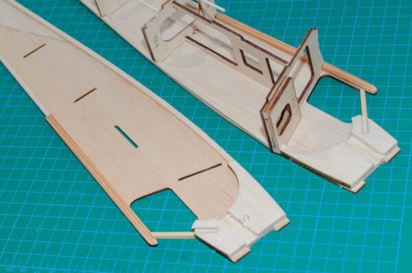 How to build Topsy Graupner RC balsa model plane - AviPlans