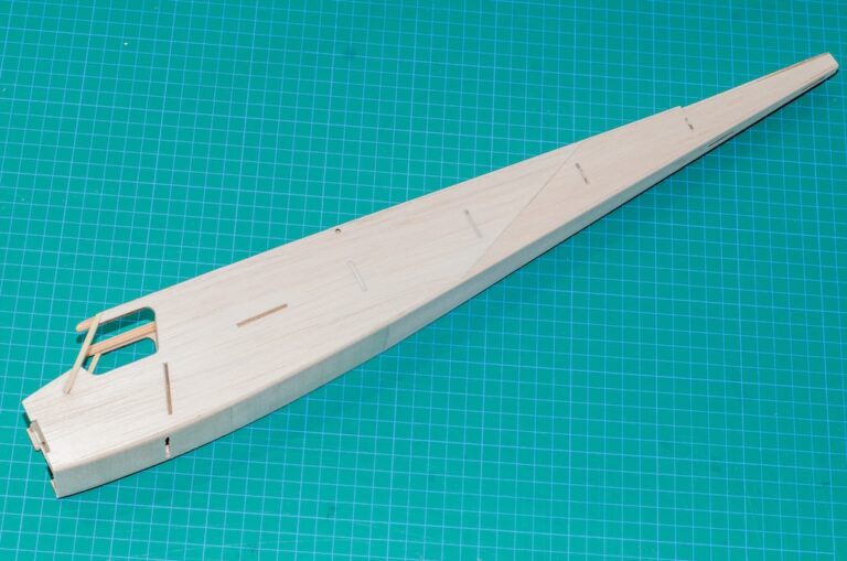 How to build Topsy Graupner RC balsa model plane - AviPlans