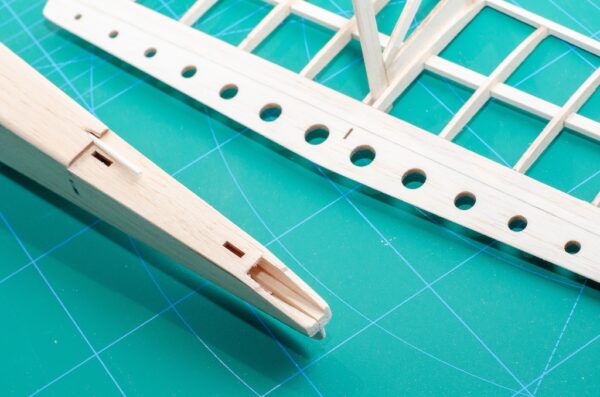 How to build Topsy Graupner RC balsa model plane - AviPlans