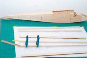 How to build Topsy Graupner RC balsa model plane - AviPlans