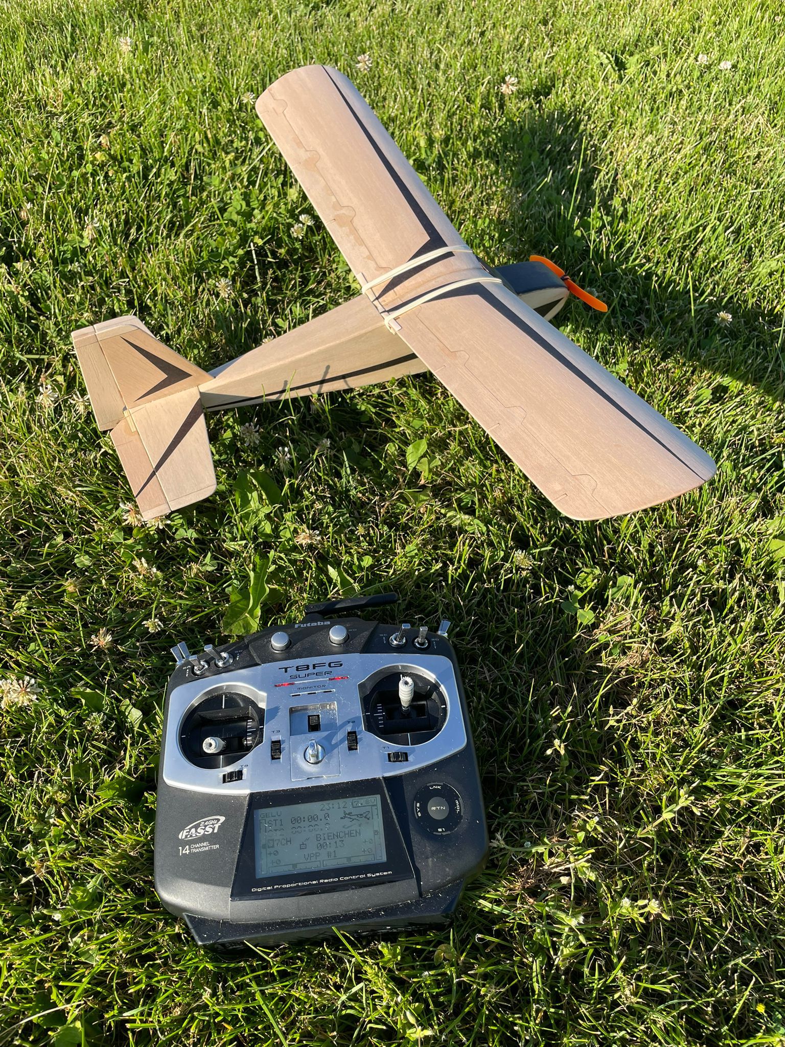 Bienchen RC Sport Model for Beginners - Laser-Cut DXF Plans - AviPlans